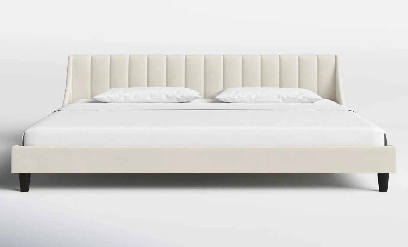 Helaina Upholstered Wingback Bed – My Store